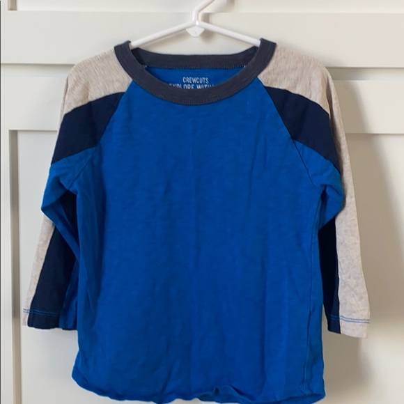 J. Crew | Shirts & Tops | Jcrew Tee Blue | Poshmark